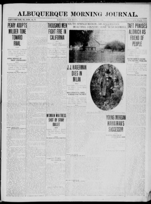 "Albuquerque Morning Journal, 09-15-1909" by Journal Publishing Company